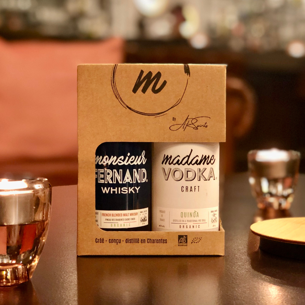 Coffret 2 mini 20cl Madame Vodka + Monsieur Fernand Whisky – Maison ...